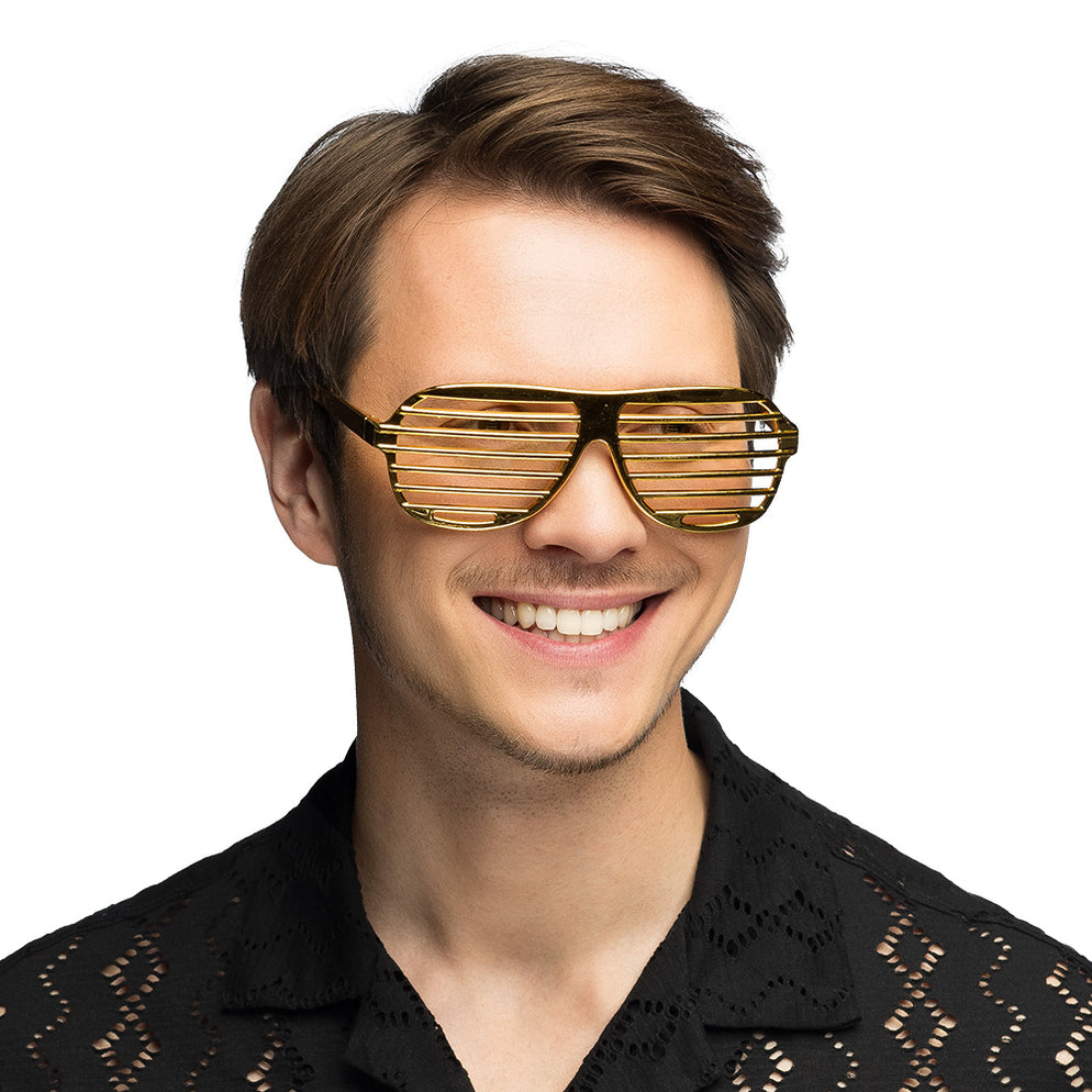 Retro Party Brille "Omnia" | Metallic — feiermeier